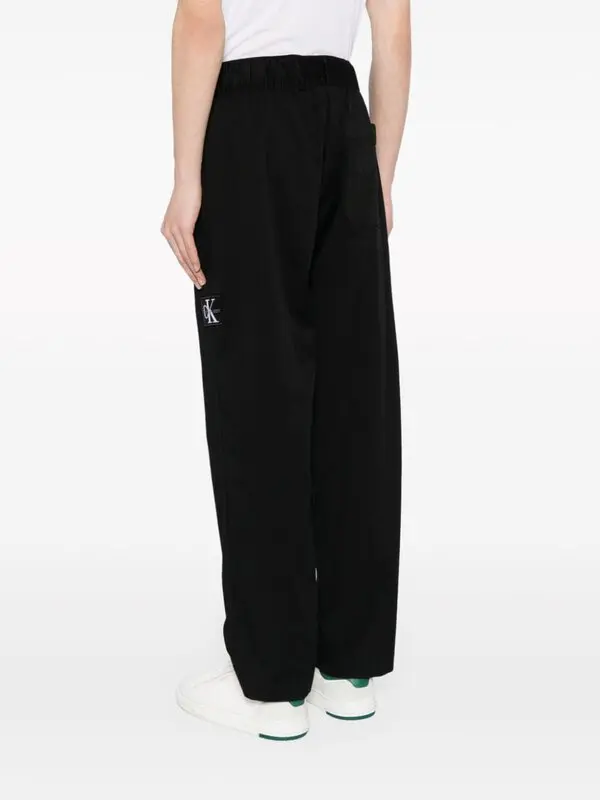 Calvin Klein Belted Straight-leg Trousers