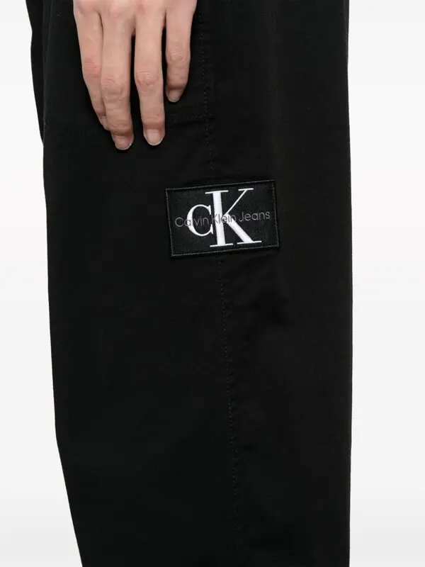 Calvin Klein Belted Straight-leg Trousers