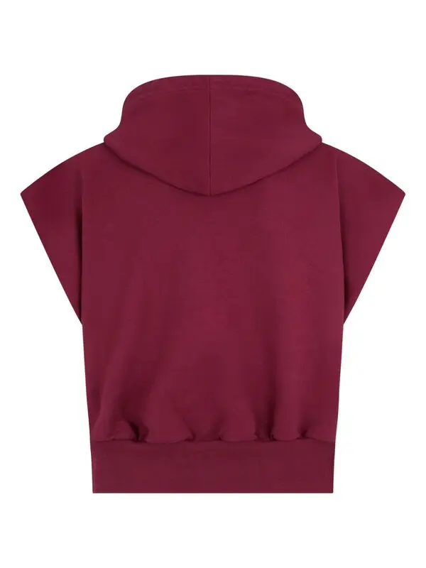 Dsquared2 Logo-print Sleeveless Cotton Hoodie