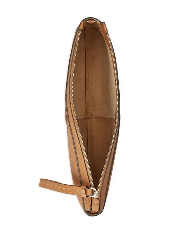 TOD'S Leather Clutch - Brown
