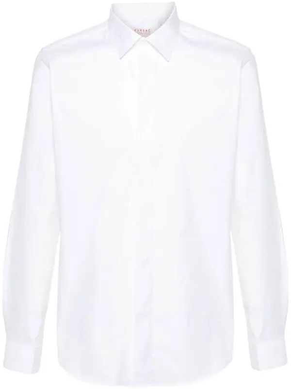 FURSAC Poplin Cotton Shirt - White