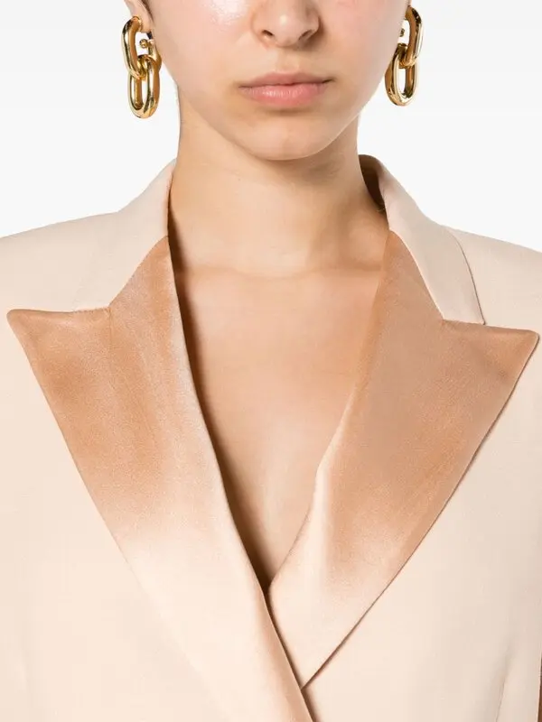 Fabiana Filippi Double-breasted Wool-blend Blazer