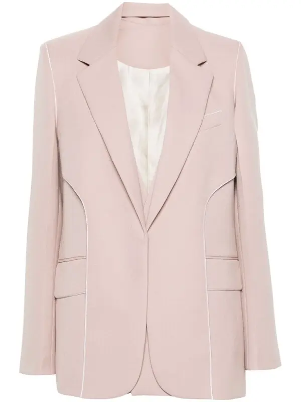 Victoria Beckham Double Panel Single-breasted Blazer