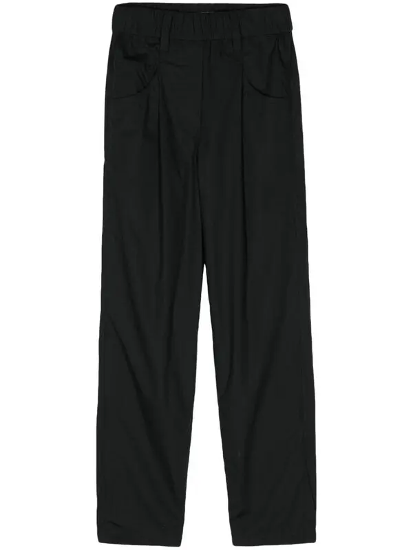Brunello Cucinelli Elasticated-waist Cropped Trousers
