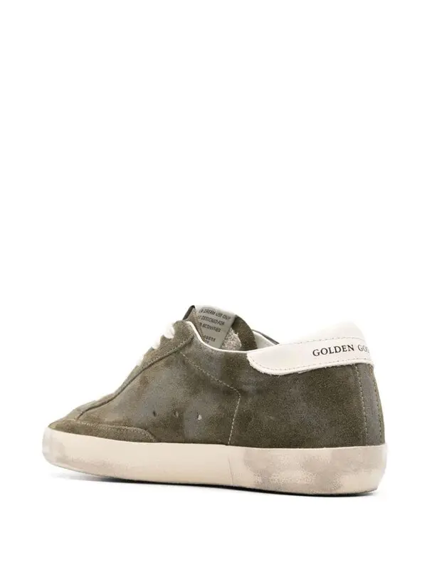 GOLDEN GOOSE Super-star Distressed Suede Sneakers