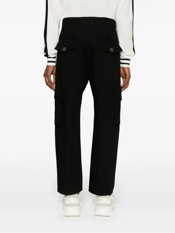 Balmain Straight-leg Canvas Cargo Trousers
