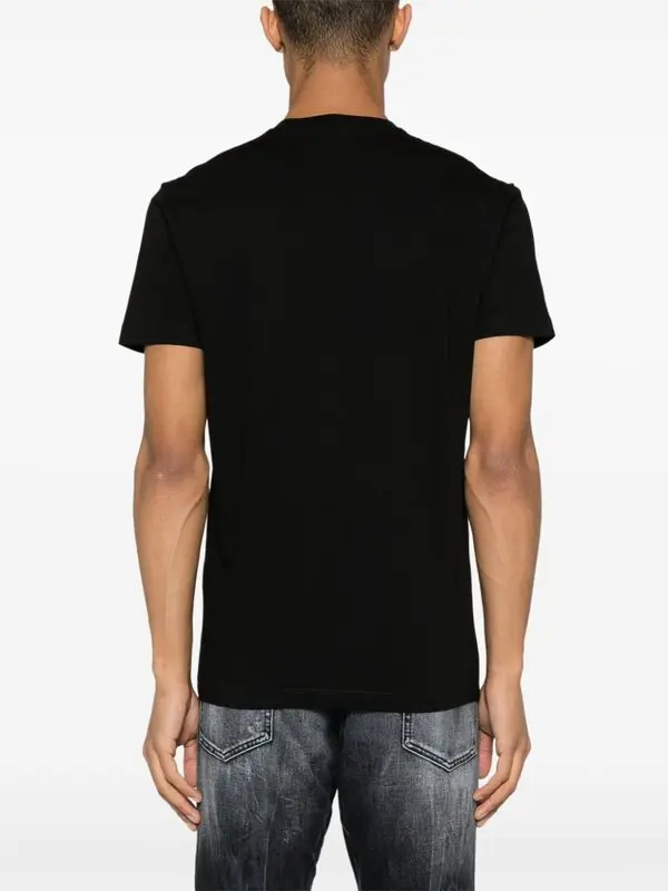 Dsquared2 Logo-appliqqué Cotton T-shirt
