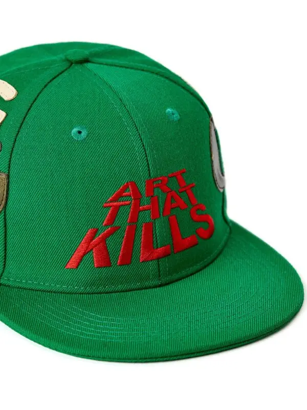 GALLERY DEPT. Wool Cap With Embroidered Logo - Green