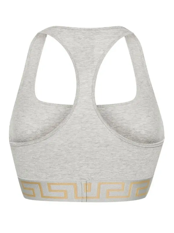 Versace Greca-underband Racerback Bralette