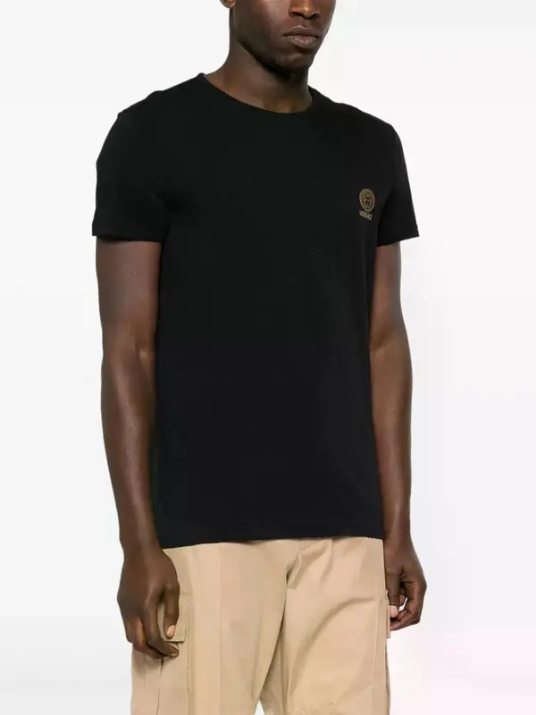 Versace Medusa-detail Undershirt - Black