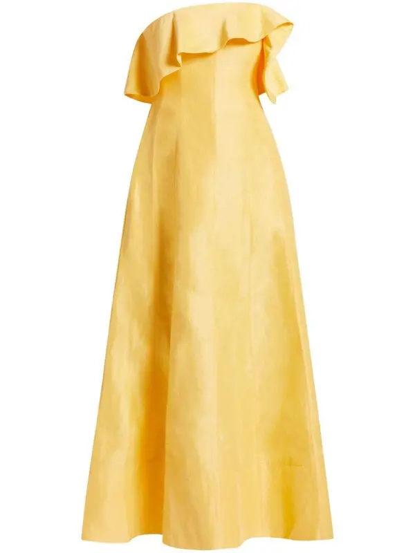 Aje Off-shoulder Strapless Gown