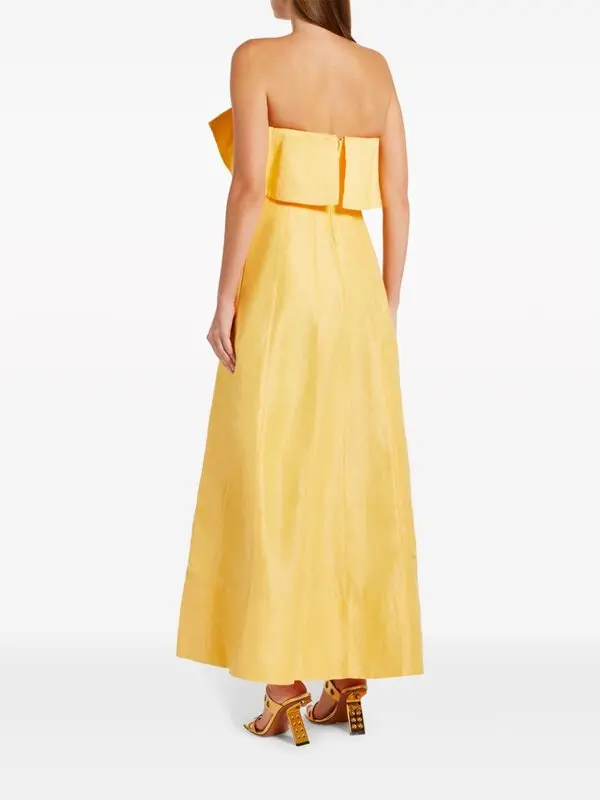 Aje Off-shoulder Strapless Gown