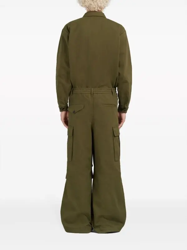 Marni Logo-patch Cargo Trousers