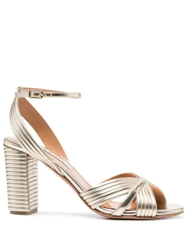 AQUAZZURA Very Sundance Heeled Sandals Tone