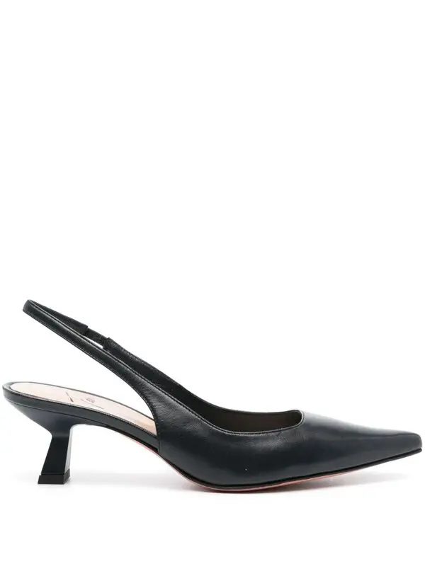 Roberto Festa Arabel Leather Slingback Pumps - Blue