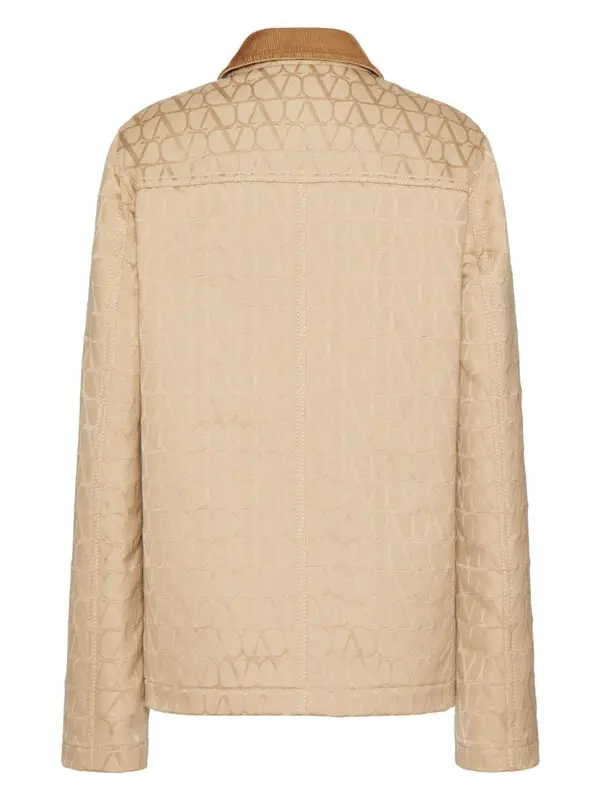 Valentino Garavani Toile Iconographe Cordura Caban Jacket