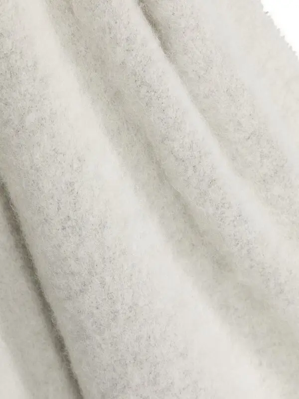 Isabel Marant Étoile Logo-embroidered Brushed Scarf