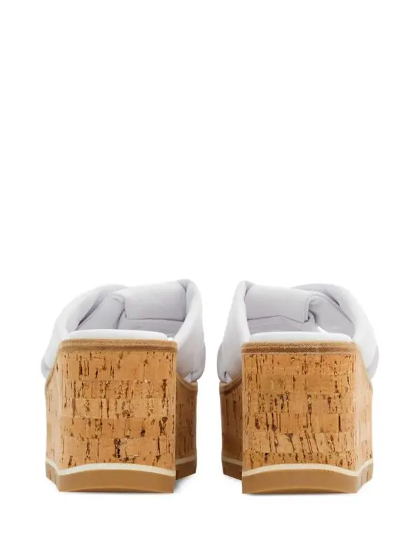 FERRAGAMO 60mm Logo-print Wedge Sandals