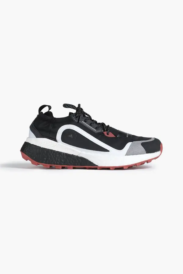 Adidas By Stella McCartney Outdoor Boost 2.0 Shell And Neoprene Sneakers - Black