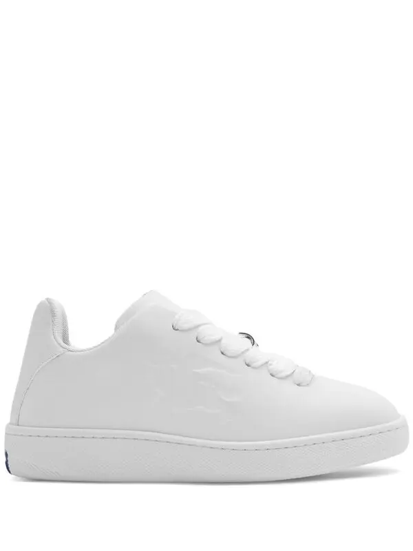 Burberry Leather Sneakers - White