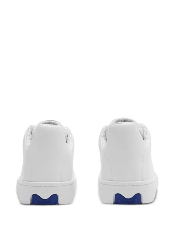 Burberry Leather Sneakers - White