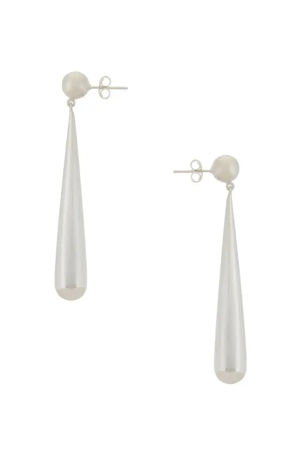 Lié Studio Louise Dangle Earrings - Silver