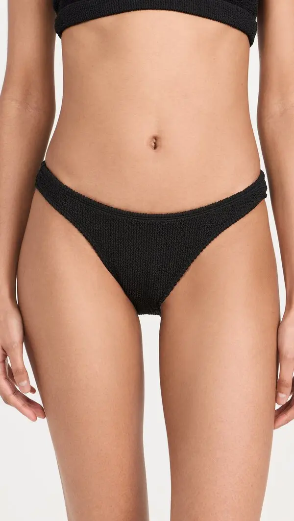 Good American Always Fits Bikini Bottoms - Black001