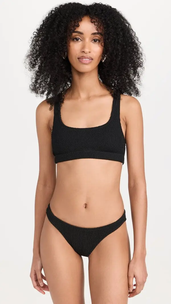 Good American Always Fits Bikini Bottoms - Black001