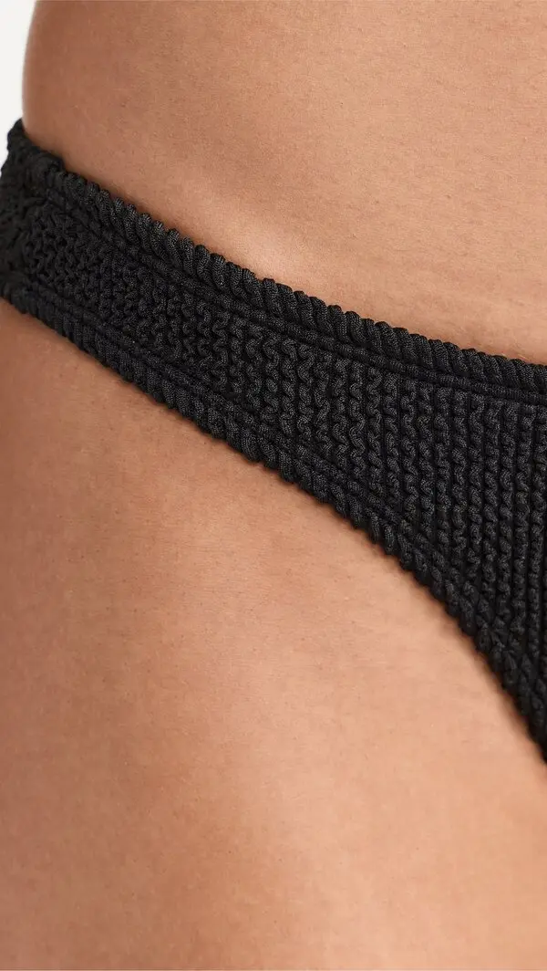 Good American Always Fits Bikini Bottoms - Black001