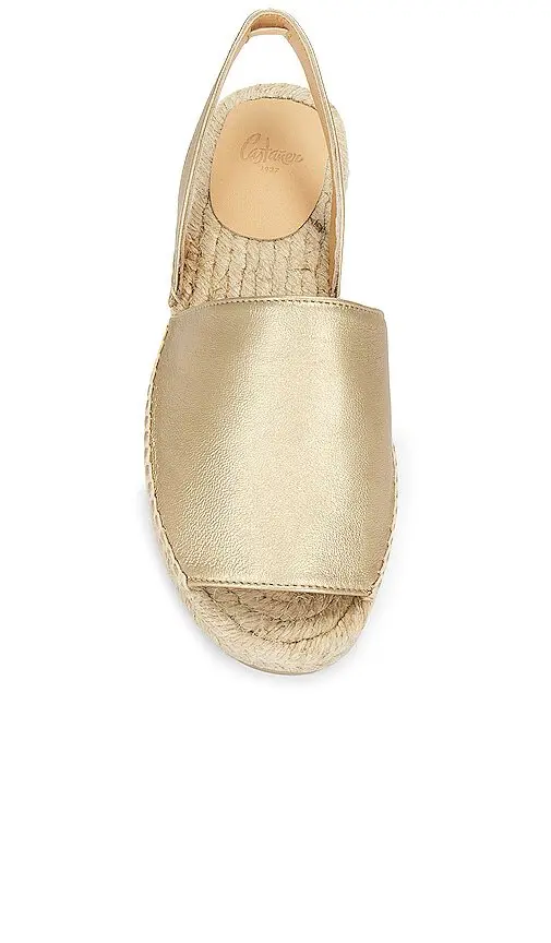 CastaÑer Paulina Espadrille - Oro