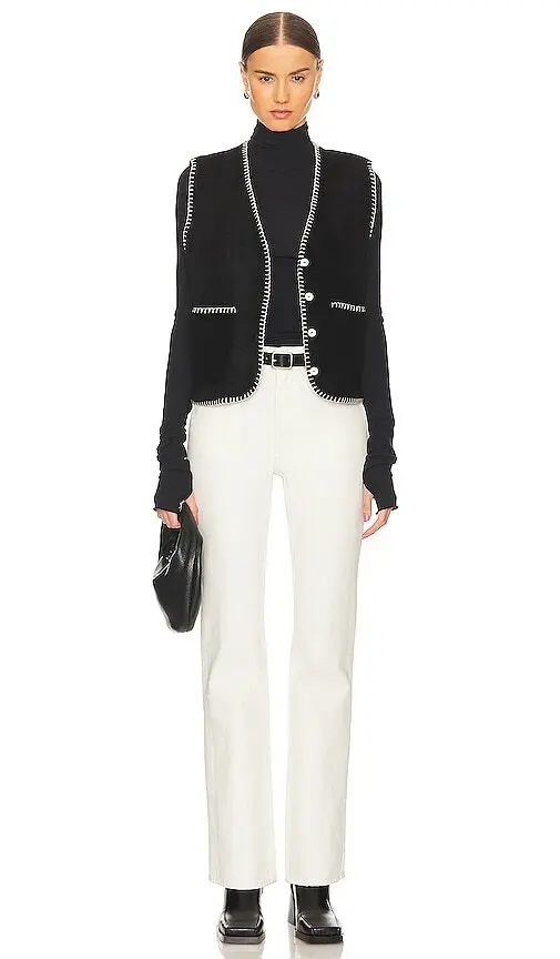 Donni. Polar Fleece Stitch Vest