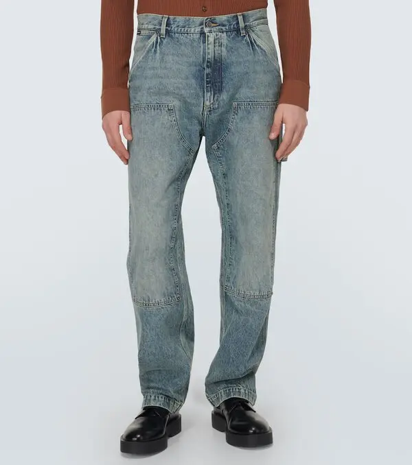 Dolce & Gabbana Straight Carpenter Jeans - Blue