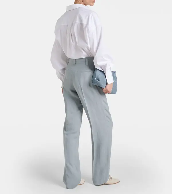 Brunello Cucinelli High-rise Straight Pants