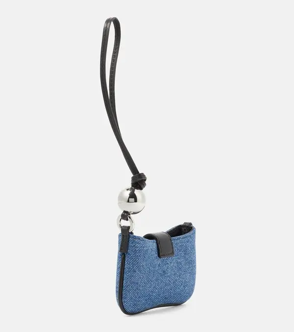 Jacquemus Le Porte Bisou Denim Card Holder