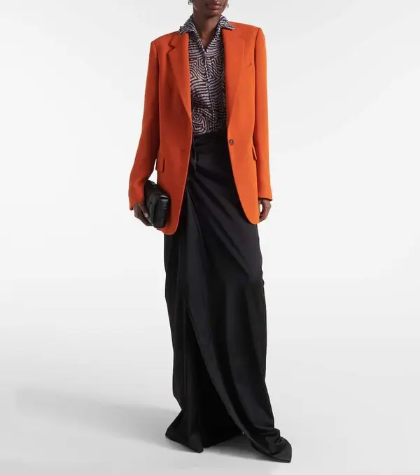 Dries Van Noten Crêpe Blazer