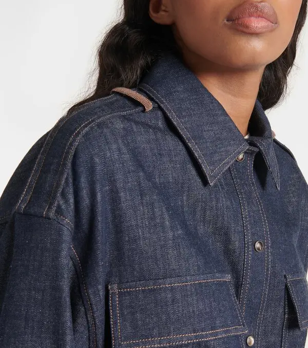 Brunello Cucinelli Cotton Shirt - Blue