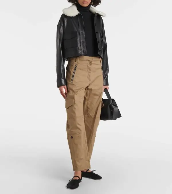 Proenza Schouler Glove Mesh Ballet Flats - Black