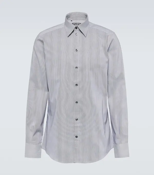 Dolce & Gabbana Cotton Shirt - Grey