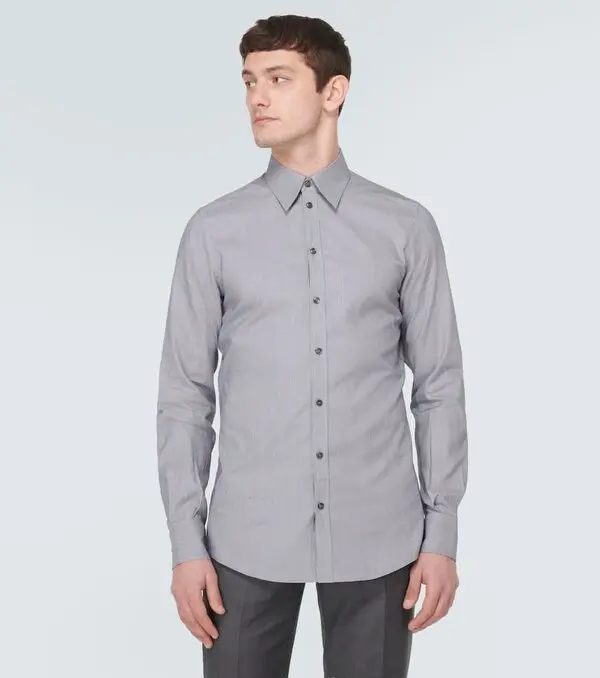 Dolce & Gabbana Cotton Shirt - Grey