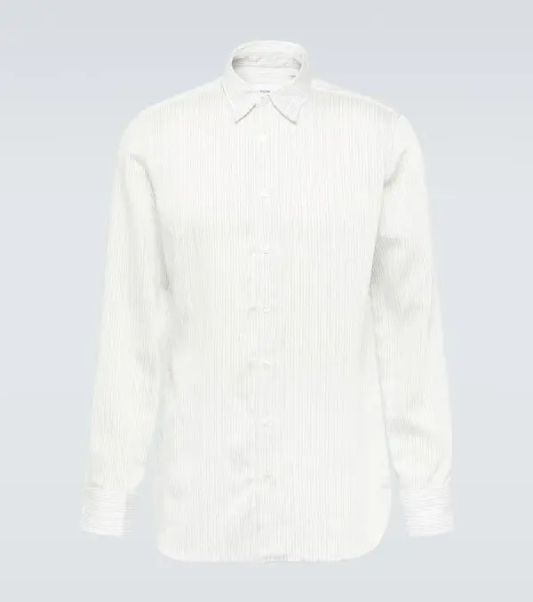 LARDINI Pinstripe Shirt
