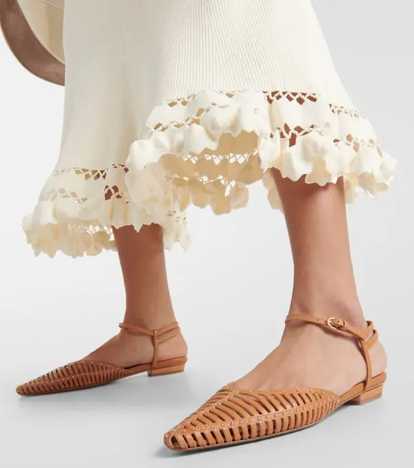 Ulla Johnson Leather Ballet Flats