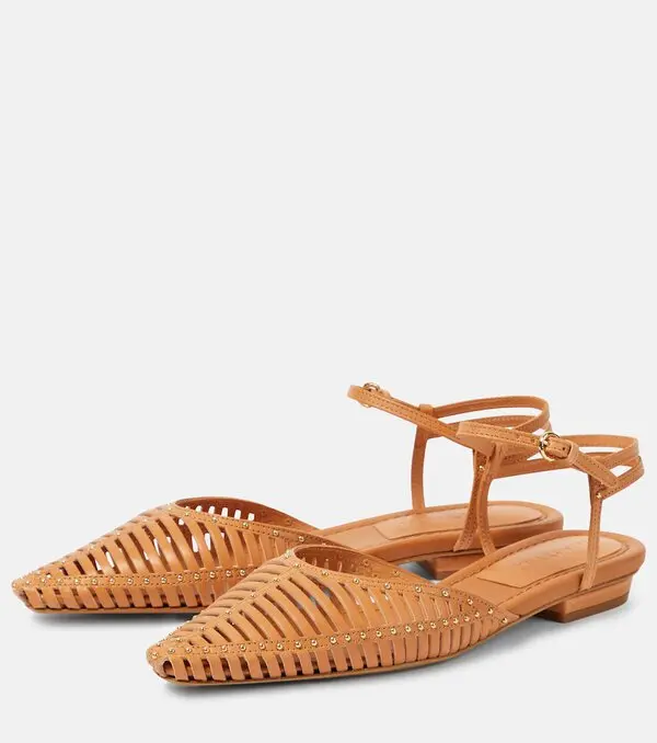 Ulla Johnson Leather Ballet Flats