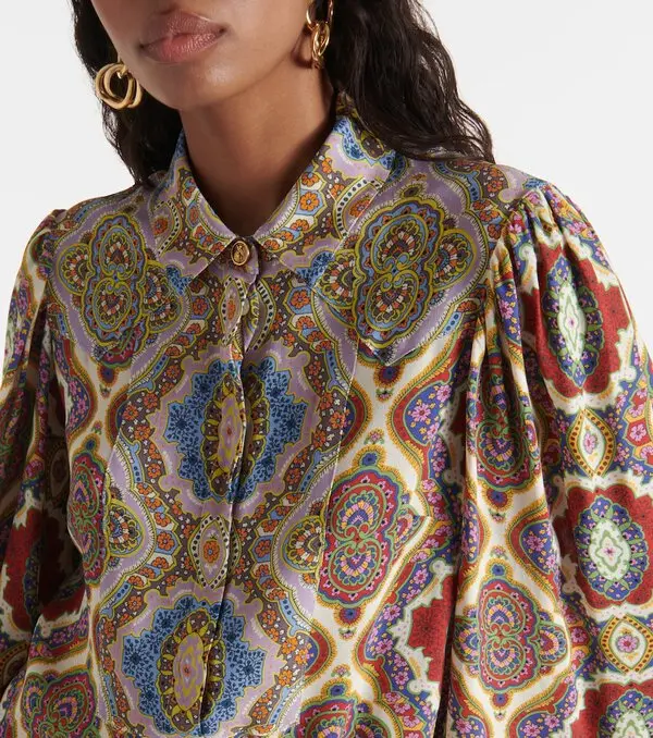 Etro Printed Mini Dress - Multicoloured