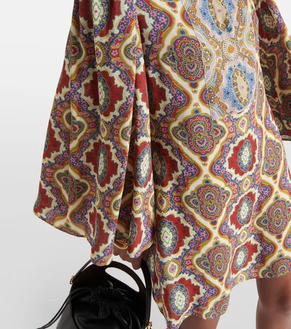 Etro Printed Mini Dress - Multicoloured