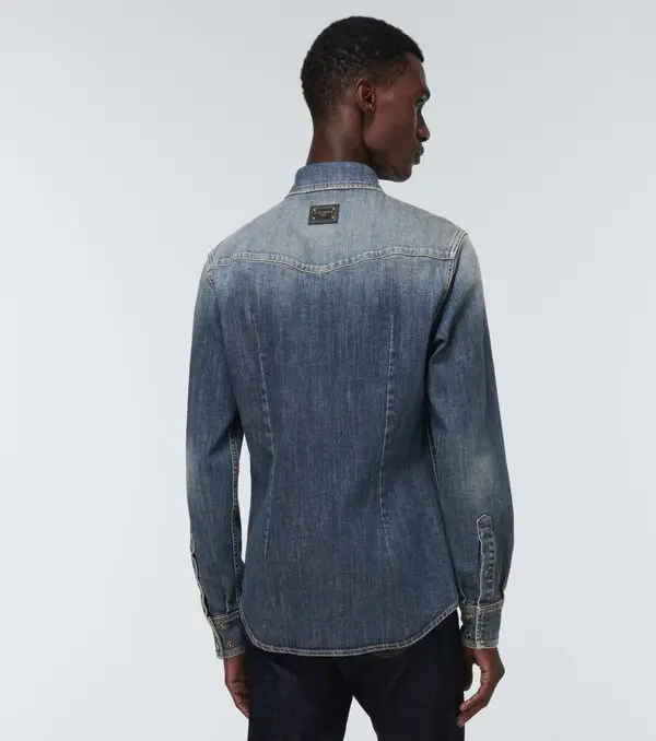 Dolce & Gabbana Denim Shirt - Blue