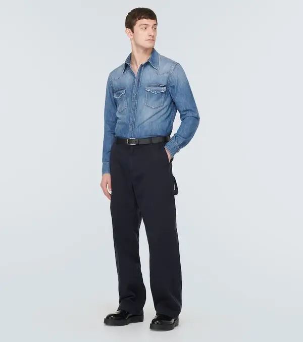 Dolce & Gabbana Denim Shirt - Blue
