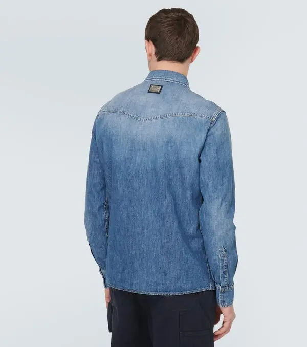 Dolce & Gabbana Denim Shirt - Blue