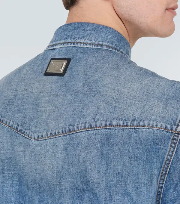 Dolce & Gabbana Denim Shirt - Blue