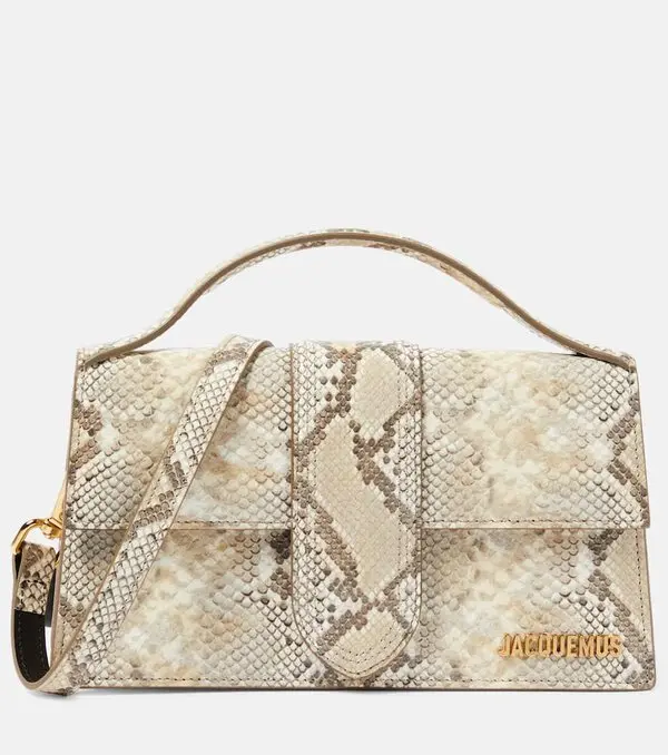 Jacquemus Le Grand Bambino Medium Leather Crossbody Bag