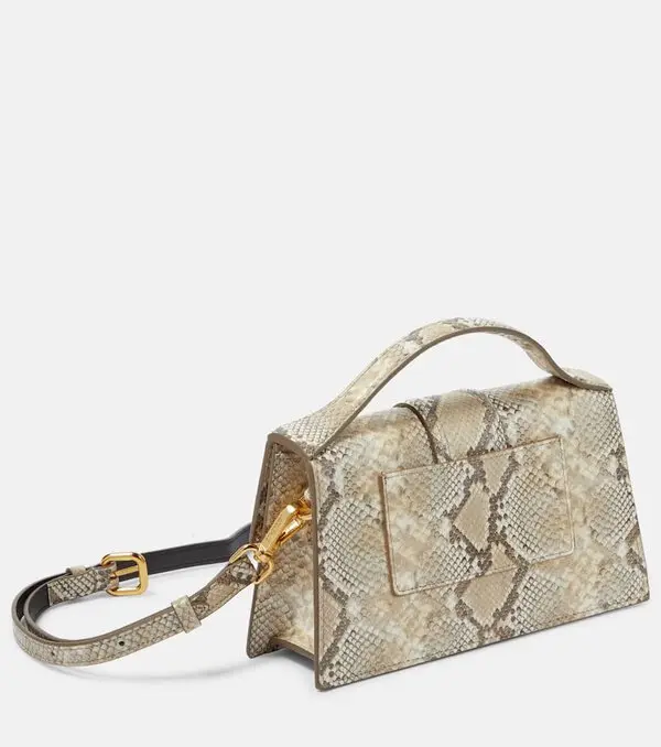 Jacquemus Le Grand Bambino Medium Leather Crossbody Bag